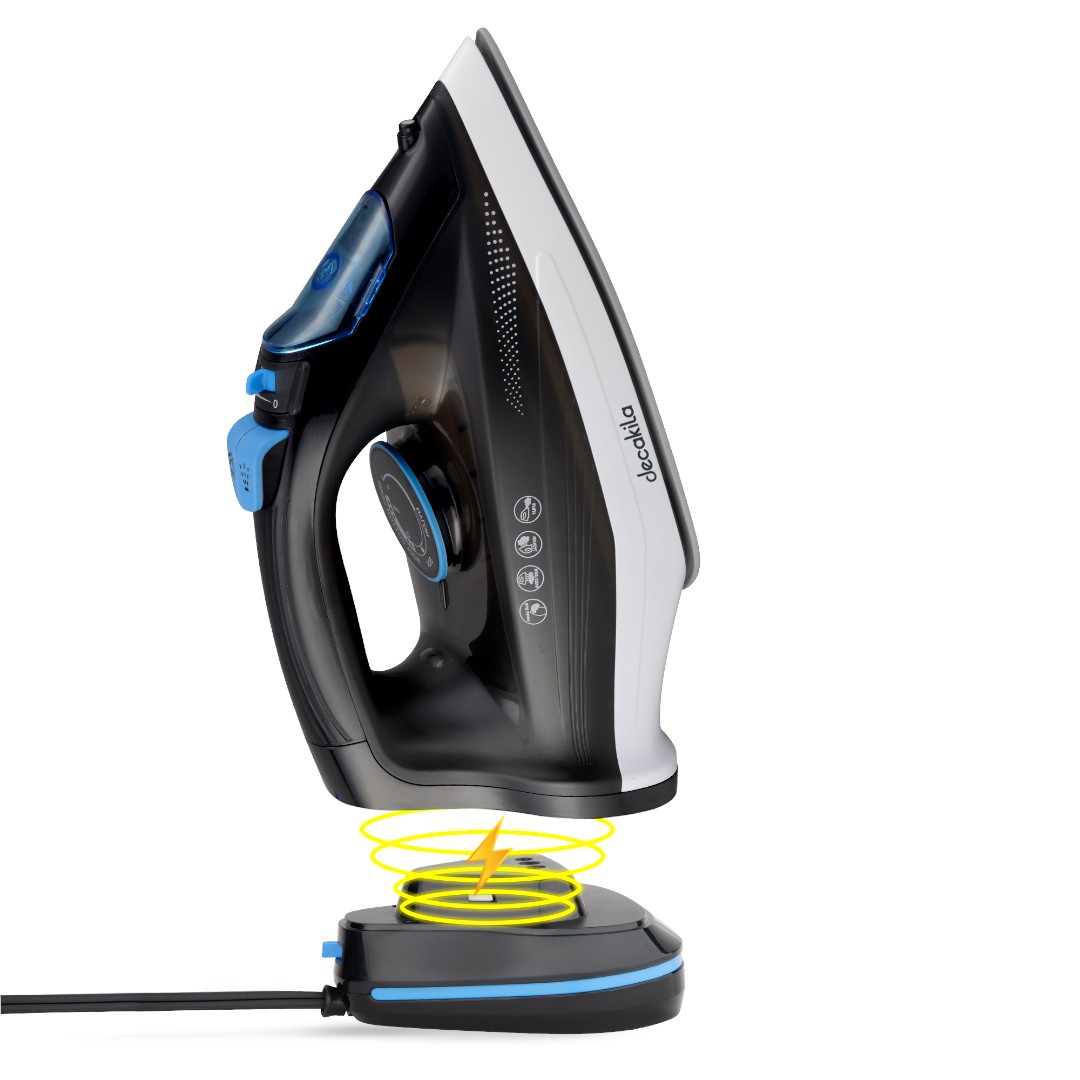 2300W Electric Iron Steam with Ceramic Coated Soleplate - Chaaban Bros