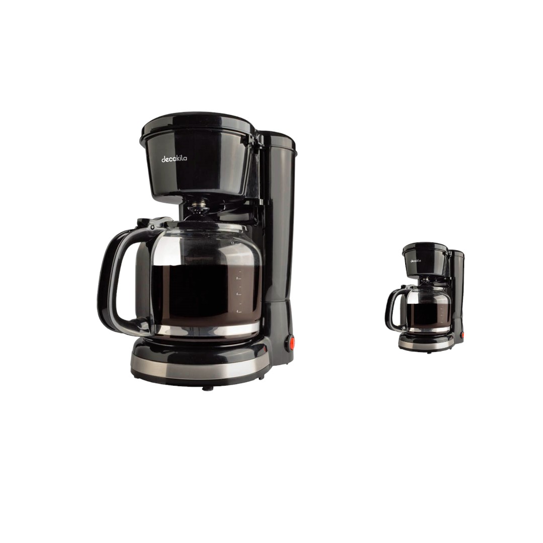 1.8L 900W Electric Household Drip Coffee Maker With Glass Carafe ...