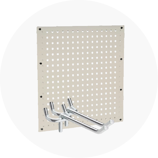 Pegboard and Hooks - Chaaban Bros