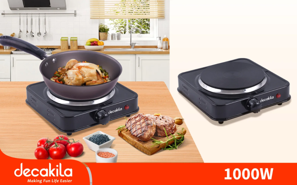 1000W Top Counter Electric Hot Plate - Chaaban Bros