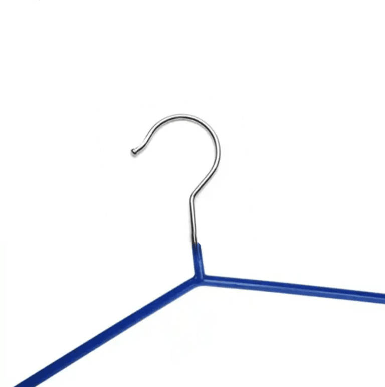 Dark Blue metal hanger with PVC coating - Chaaban Bros