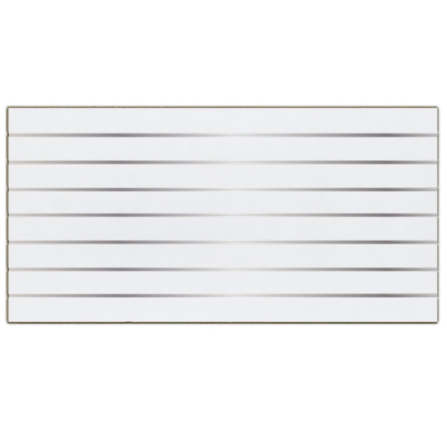 White Slat-Wall With 7 Grooves - Chaaban Bros