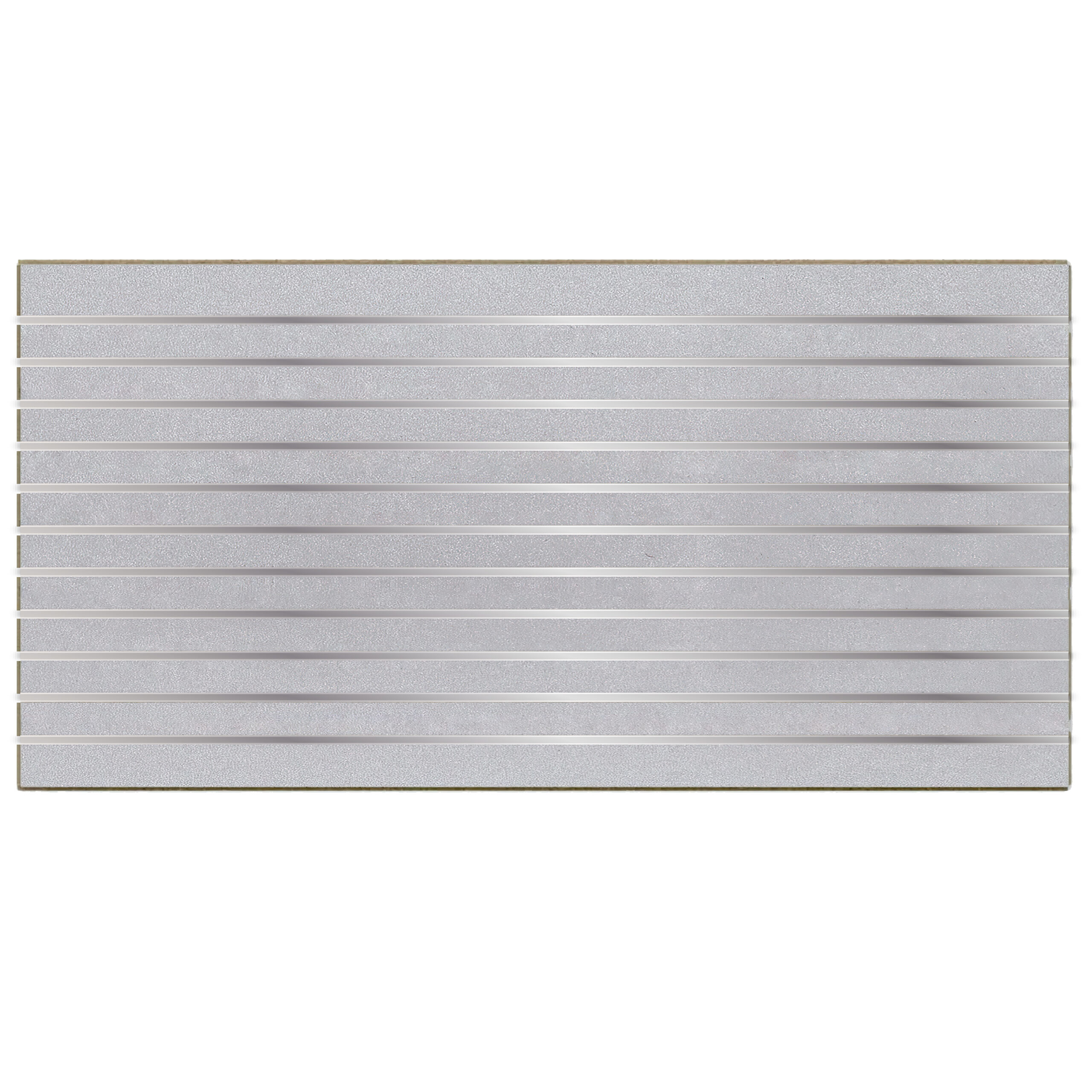 Silver Slat-Wall With 11 Grooves - Chaaban Bros